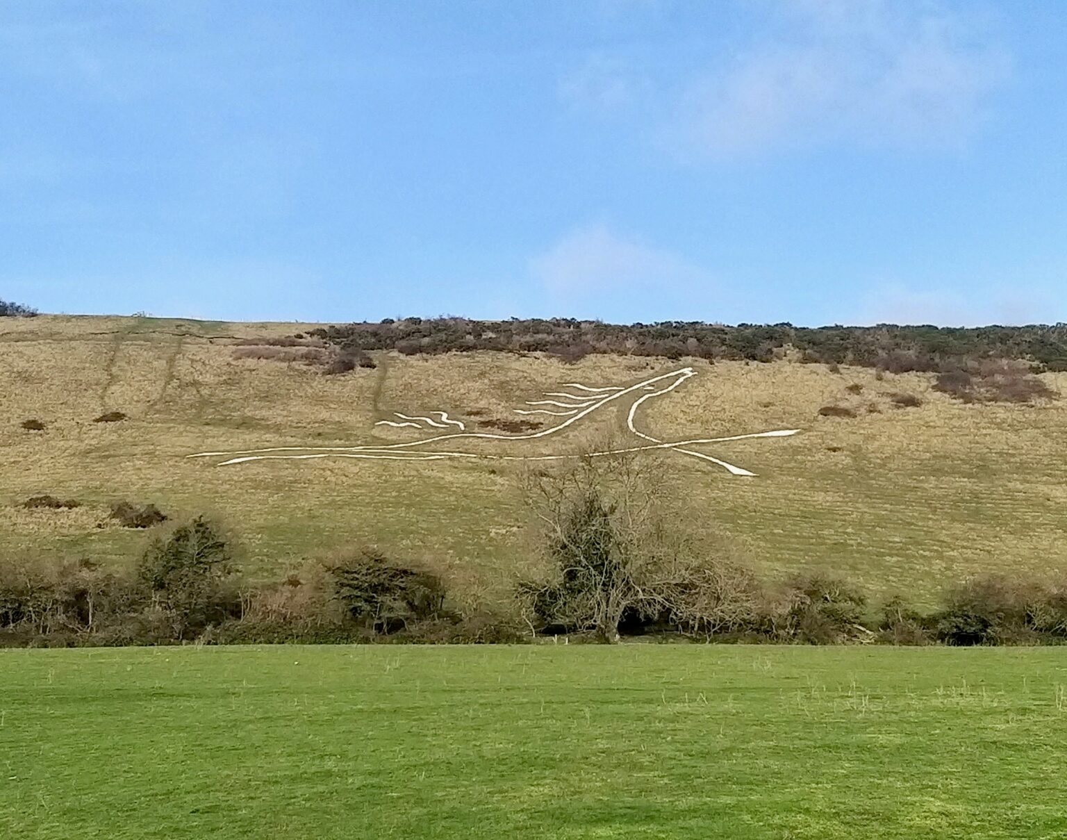 Chalk Hill Figures in the Kent Downs - Kent Downs